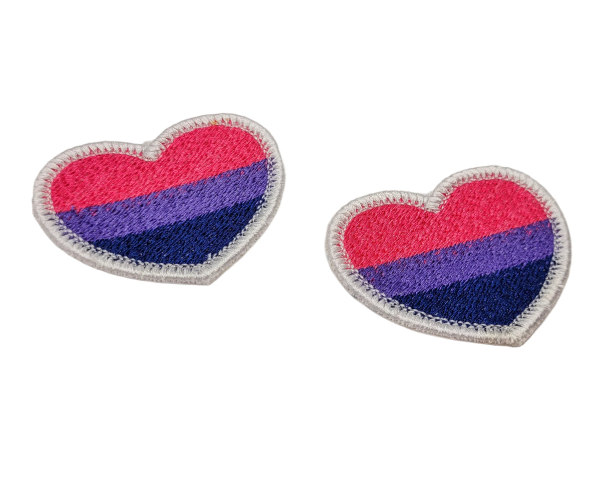 Bisexual Pride Heart Patch – The Craftinista